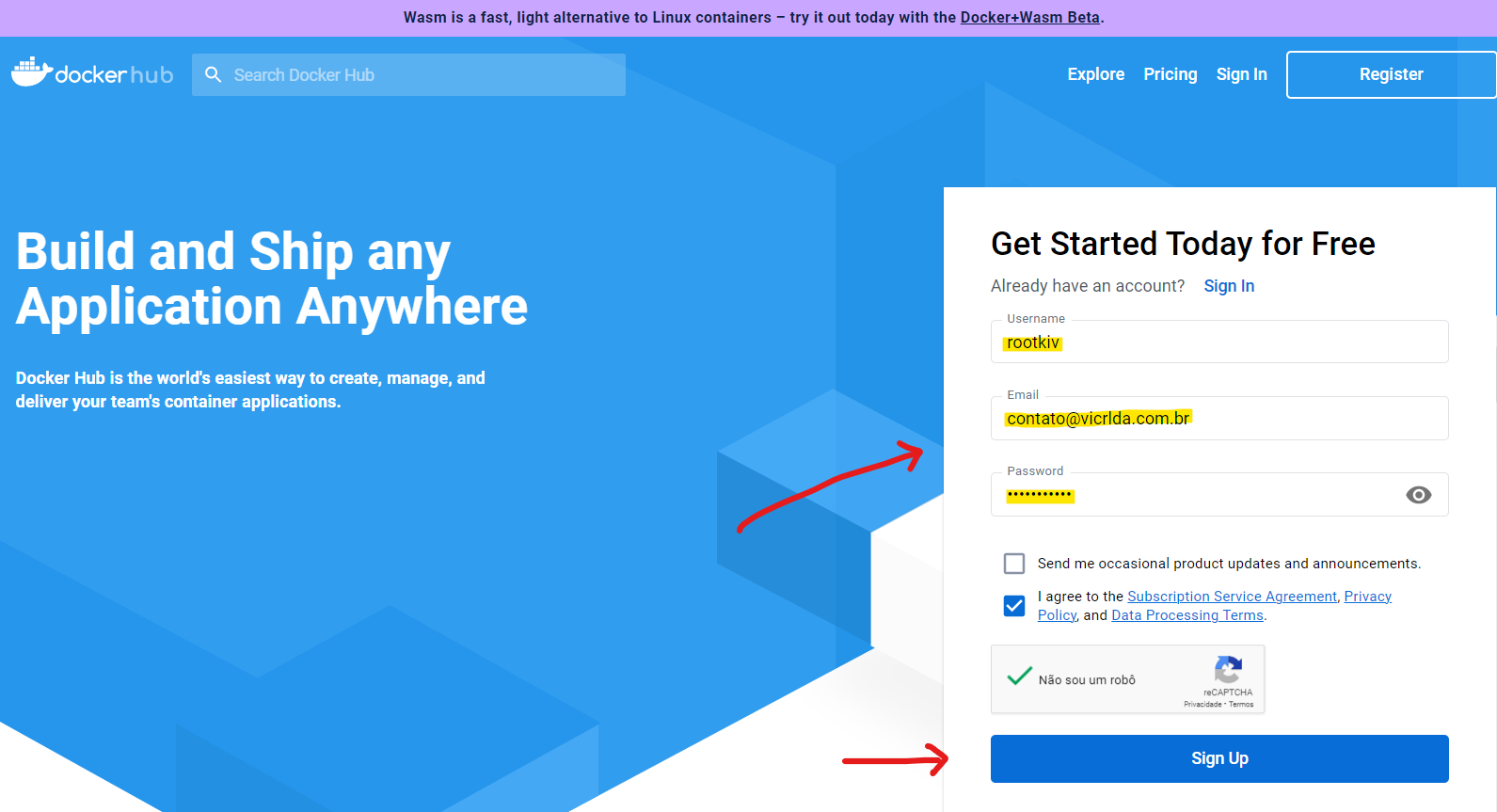 DOCKER SERIES: LAB ... Uploading: HUB ( push ) - Victor Ricardo